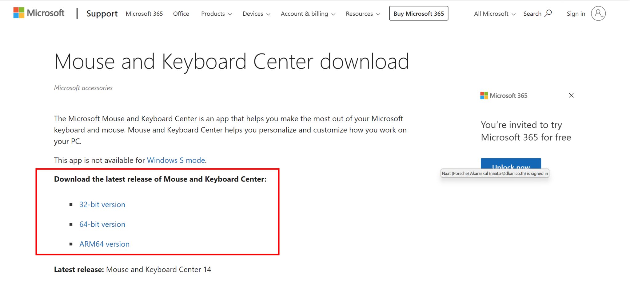 Microsoft Mouse and Keyboard Center – DKAN